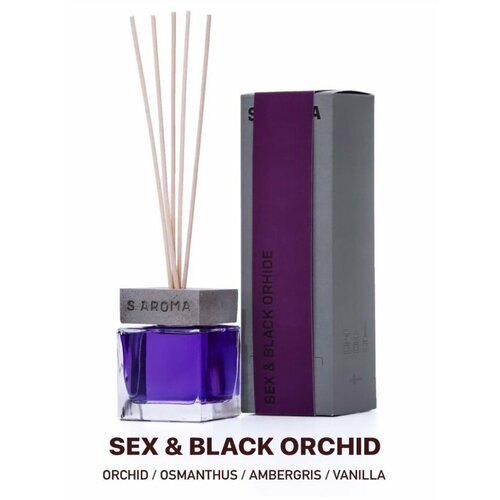 Ароматизатор интерьерный , диффузор для дома Sex black orchid