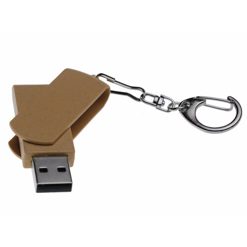 Флешка Варуна (128 GB USB 2.0 Желтый 033_Eco)