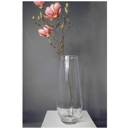 Стеклянная ваза аубри, прозрачная, 47 см, Edelman, Mica 1087024