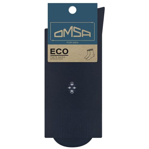 Носки Omsa, размер 42/44, синий