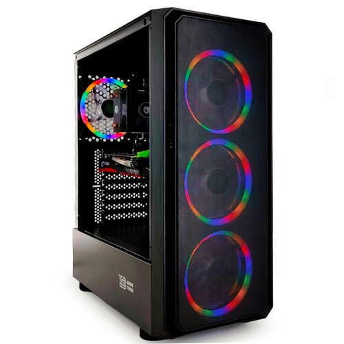 Игровой PC юкомс i3 4150, GTX 1050 2GB, HDD 1TB, SSD 120GB, 16GB DDR3, БП 450W, win 10 pro, Black game case