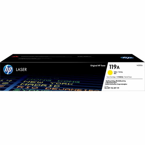 Картридж для лазерного принтера HP 119A Yellow (W2092A)