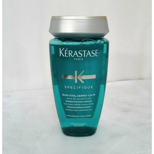 Kerastase DERMO-CALM BAIN VITAL шампунь-ванна для чувствительной кожи и нормальных волос/250 мл
