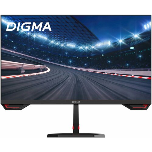 Монитор Digma 23.8" Gaming Overdrive 24P511F черный IPS LED 2ms 16:9 HDMI M/M матовая 250cd 178гр/178гр 1920x1080 180Hz G-Sync DP FHD 2.9кг