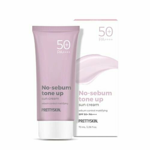Pretty Skin Крем солнцезащитный тонизирующий для жирной кожи - No-sebum tone up SPF50+, 70мл