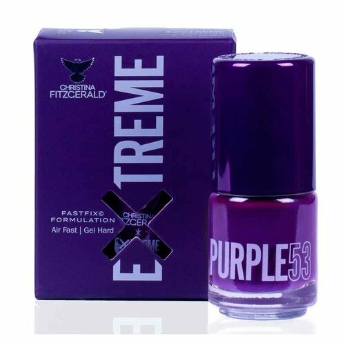 Лак для ногтей - PURPLE 53 15 мл Christina Fitzgerald Extreme Purple 53 15 мл