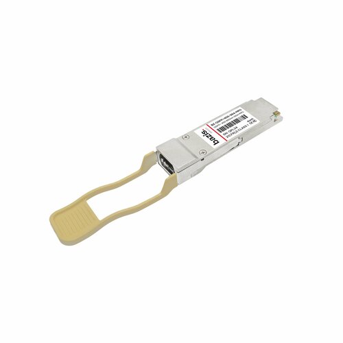 Оптический модуль базис телеком QSFP+, скорость передачи: 40 Гбит/с, разъем MPO, длина волны 850нм, расстояние передачи 100 м