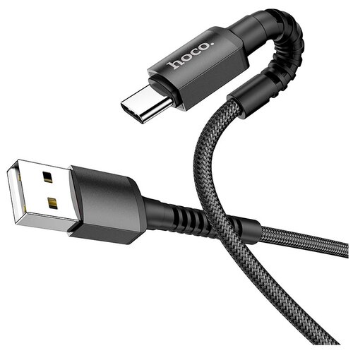 Кабель Hoco X71 Especial USB - Type-C, 1 м, 1 шт., черный