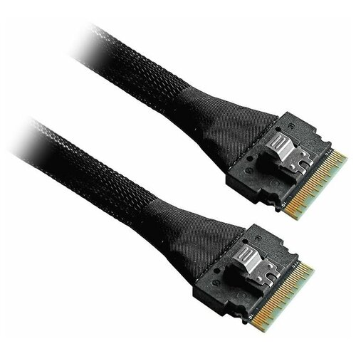 Кабель SuperMicro CBL-SAST-1213-100 Slimline x8 (STR) to Slimline x8 (STR),14cm,100 OHM, RoHS