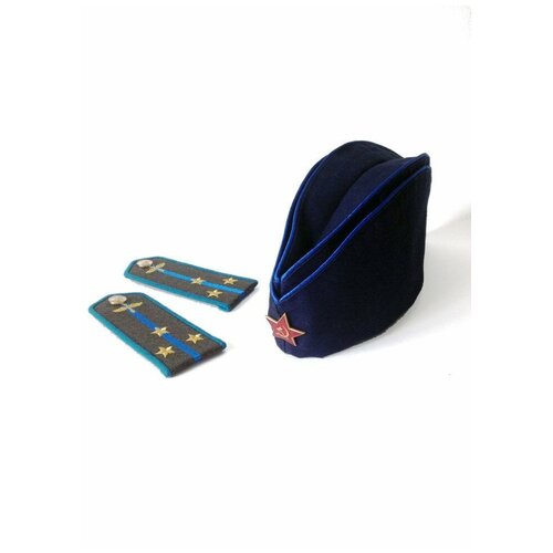 Набор военного летчика (синяя пилотка и погоны старшего лейтенанта) ДИ-военлетн 8955 55