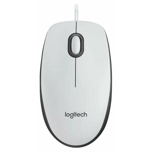 Мышь Logitech M100 белая