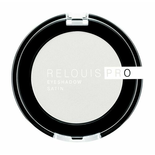 Тени для век с сатиновым финишем / 31 Белый / Relouis Satin Eyeshadow