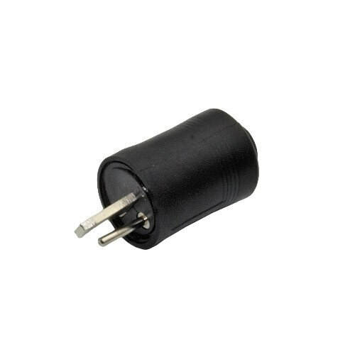 Соединитель аудио SZC-0241 точка-тире 1 шт. штекер на кабель с винтовым креплением черный