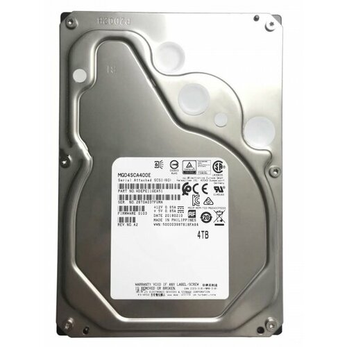 Жесткий диск Toshiba HDEPE11GEA51 4Tb 7200 SAS 3,5" HDD