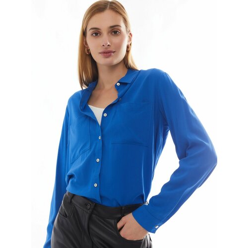 Рубашка Zolla, размер XL, голубой