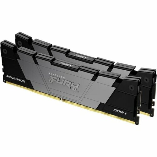 Оперативная память DIMM Kingston DDR4 32Gb (2х16Gb) 4000Mhz PC-32000 CL19 FURY Renegade Black (KF440C19RB12K2/32)