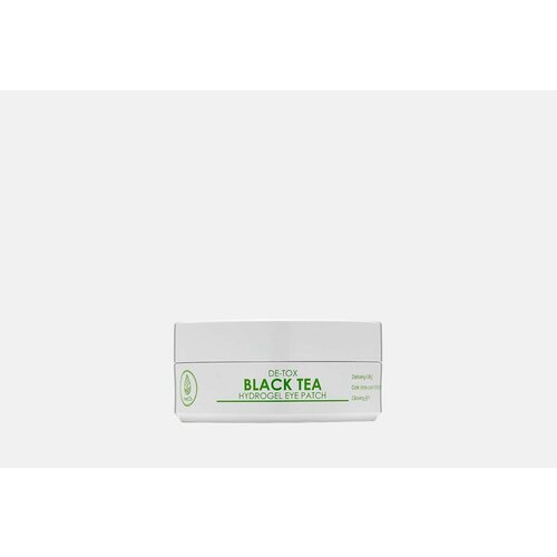 Патчи с экстрактом черного чая MEDB De-toxing Black Tea Hydrogel Eye Patches 60 шт