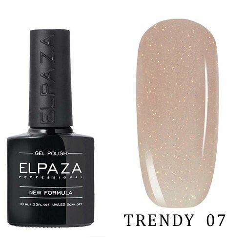 Гель лак Elpaza/Эльпаза Тренд 10 мл /Elpaza Гель-лак Тренд № 7