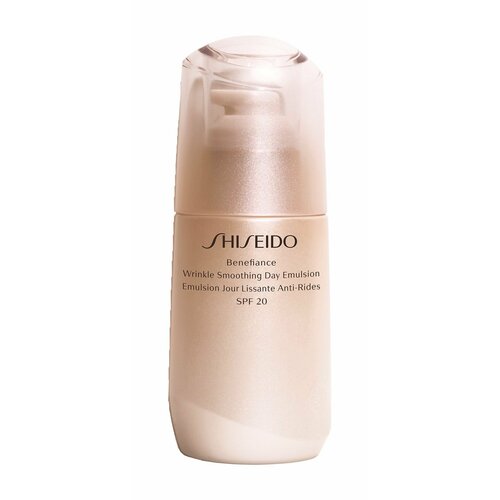 Дневная эмульсия для лица разглаживающая морщины Shiseido Benefiance Wrinkle Smoothing Day Emulsion SPF 20