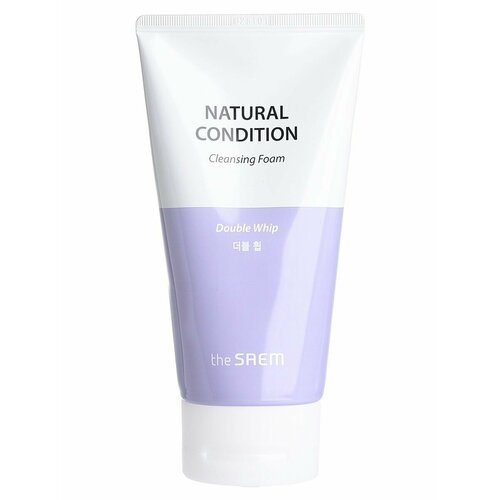 Пенка для умывания очищающая, 150 мл, Natural Condition Cleansing Foam (Double Whip), THE SAEM, 8806164171486