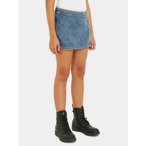 Юбка Calvin Klein Jeans, размер 8Y [METY], голубой