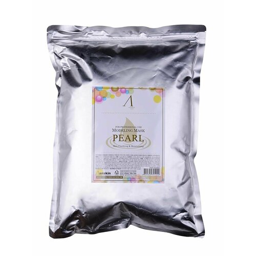 Альгинатная маска c экстрактом жемчуга Pearl Modeling Mask (пакет 1 кг), 1кг, Anskin