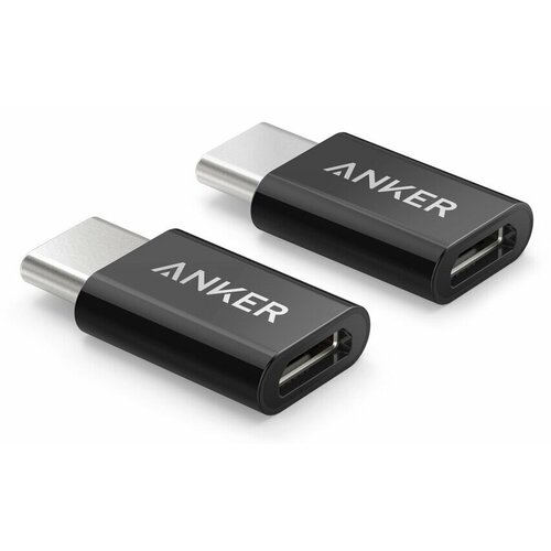 Переходник Anker USB-C к Micro USB, черный