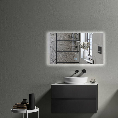 Зеркало для ванной Qwerty 60*180 прямоугольное горизонтальное c подогревом