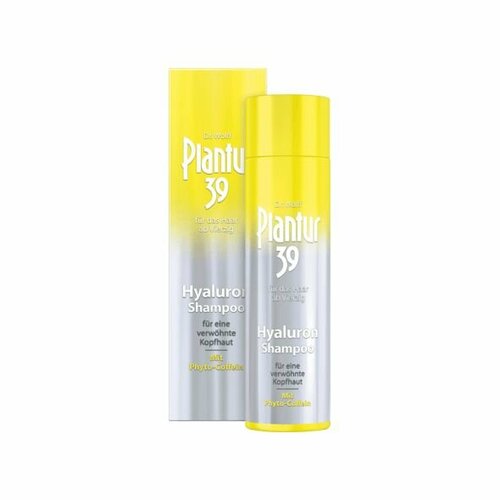 Plantur 39 Шампунь Hyaluron Phyto-Coffein c фито-кофеином и гиалуроном для сухих волос от 40 лет