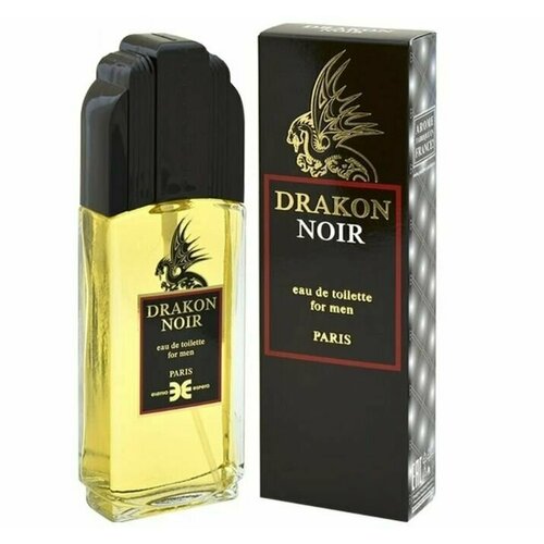 Alain Aregon Дезодорант парфюмированный мужской DRAKON DELIRIUM BLACK, 95 мл