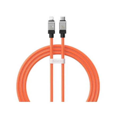 Кабель Baseus CoolPlay Series Fast Charging Cable Type-C to Apple Lightning 20W 1m (CAKW000007) Оранжевый