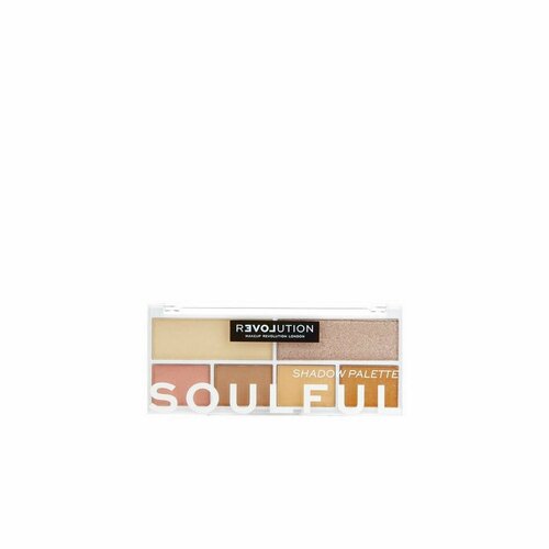 Палетка теней RELOVE REVOLUTION Colour Play вес 5.2гр Soulful, Великобритания - 1шт