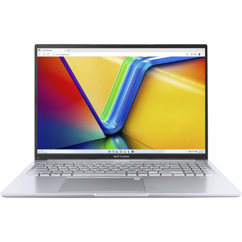 Ноутбук ASUS Vivobook 16 X1605ZA-MB658, 16" FHD IPS/Intel Core i5-12500H/16ГБ DDR4/512ГБ SSD/Iris Xe Graphics/Без ОС, серебристый (90NB0ZA2-M00Z50)
