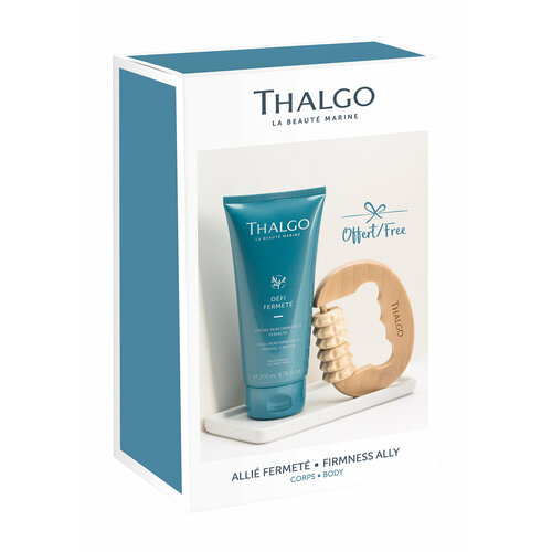 THALGO Набор для тела (Крем подтягивающий 200 мл + Массажер роликовый усиливающий действие крема)