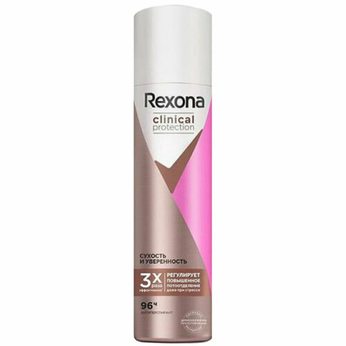 Дезодорант REXONA Clinical protection сухость, и уверенность