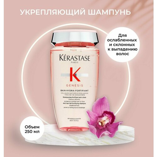 Kerastase Genesis Hydra-Fortifiant - Укрепляющий шампунь-ванна 250 мл/против выпадения волос