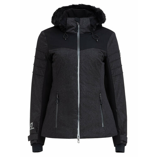 Куртка EA7, размер XL, черный, серый