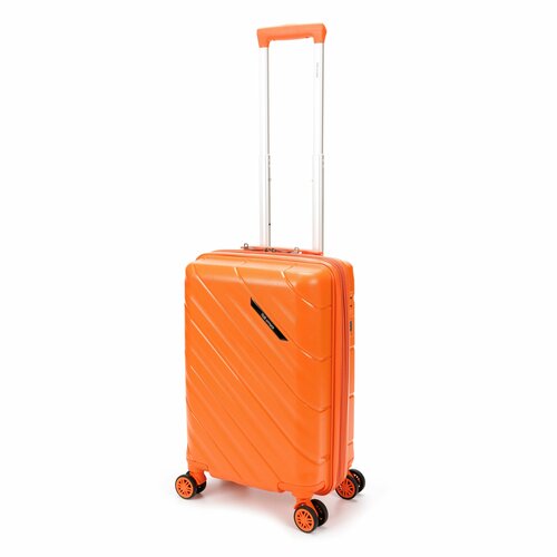Чемодан Torber T1908S-Orange, размер S, оранжевый