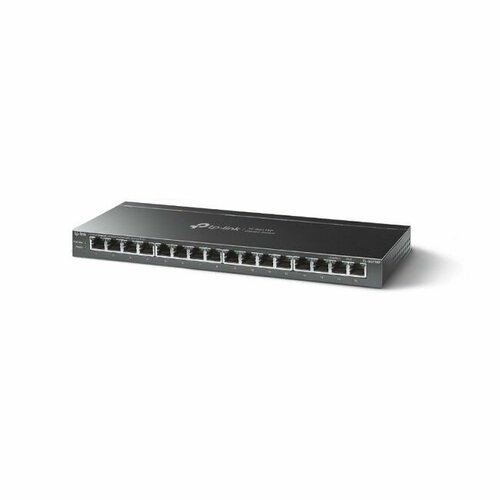 Коммутатор TP-Link Настольный с 16 гигабитными портами PoE+