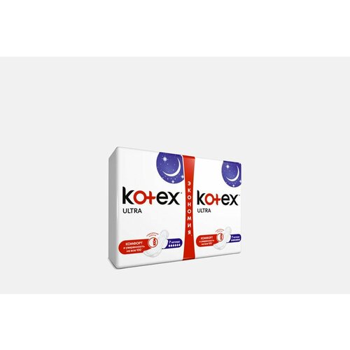 Прокладки Kotex Ultra Dry Night Duo 14 шт