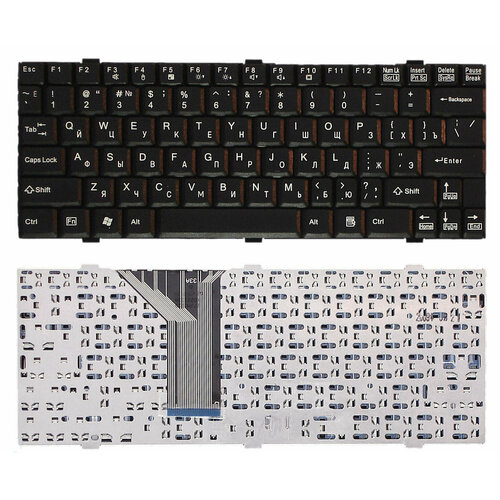 Клавиатура для Fujitsu-Siemens LifeBook P5020 черная