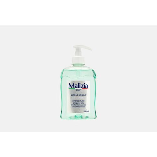 Мыло с дозатором MALIZIA, LIQUID SOAP HYPOALLERGENIC WITH ANTIBACTERIAL 500 мл