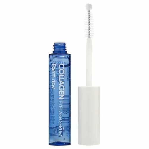 Корейская косметика. Сыворотка для укрепления ресниц FarmStay collagen eyelash serum