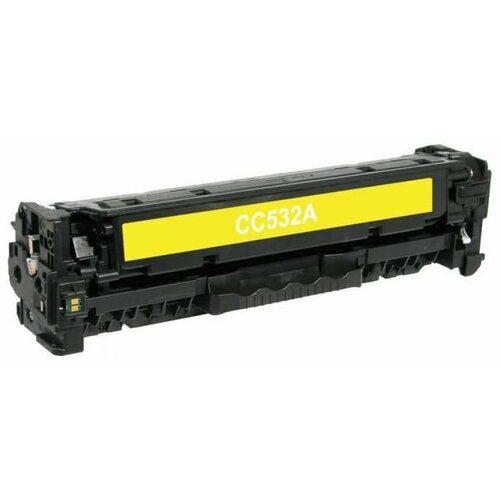 Картридж для лазерного принтера NINESTAR 304A Yellow (OC-CC532A/CRG118Y)