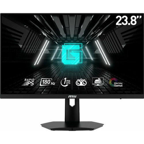 Монитор MSI 23.8" Optix G244F E2 черный IPS LED 1ms 16:9 HDMI матовая 1000:1 250cd 178гр/178гр 1920x1080 180Hz DP FHD 3.3кг