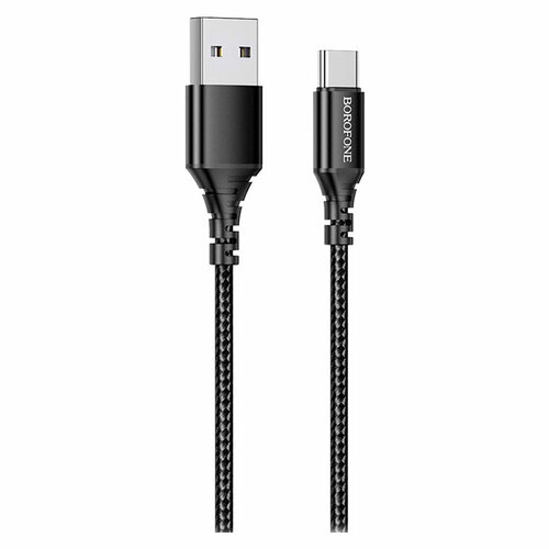 Дата-кабель USB универсальный Type-C Borofone BX54 (черный)