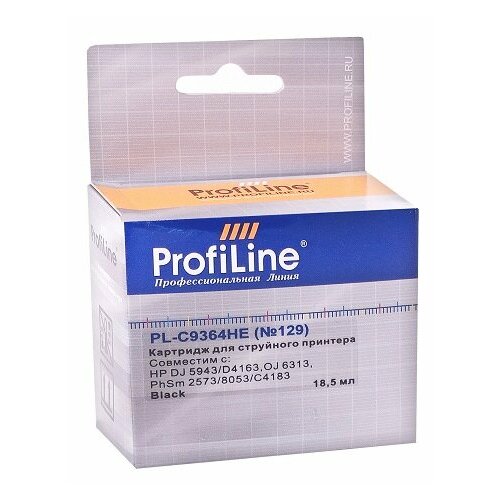 ABC Картридж ProfiLine 129 PL-C9364HE (черный) для HP