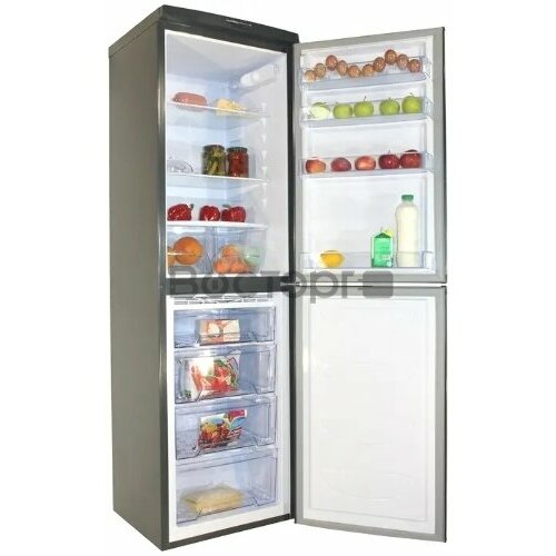Холодильник DON R-296 G, графит зеркальный двухкамерный