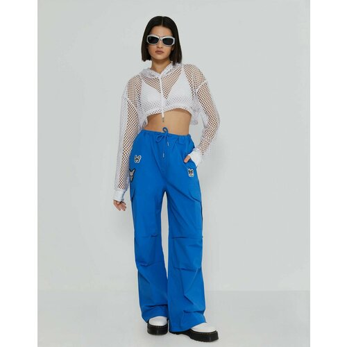 Карго Gloria Jeans, размер 10-12л/146-152, синий