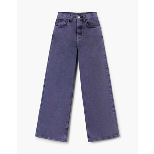 Джинсы  Gloria Jeans, размер 14-16л/164-170, черный, фиолетовый